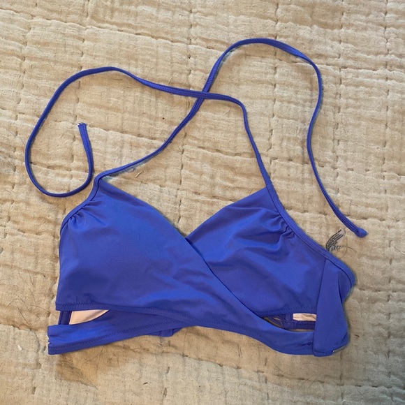 PINK Victoria's Secret | Swim | Vs Pink Cross Over Bikini Top | Poshmark